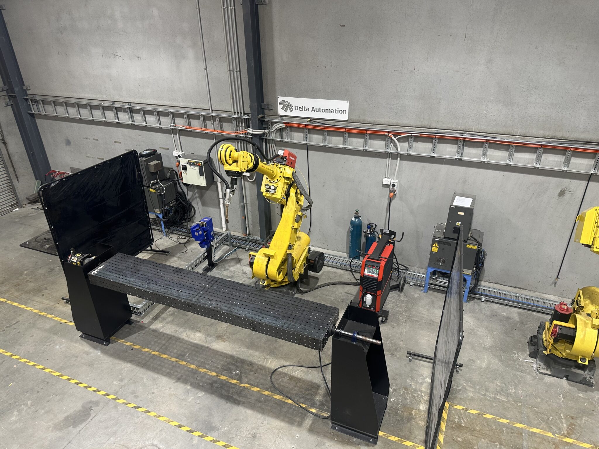 Robot Welding Line Systems | Delta Automation